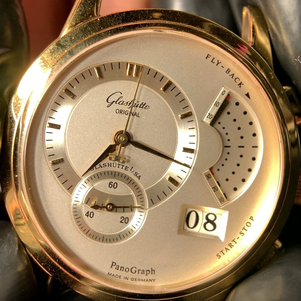 ｜保養案件｜Glashütte Original PanoGraph 格拉蘇蒂偏心計時錶 - 台灣鐘錶學院
